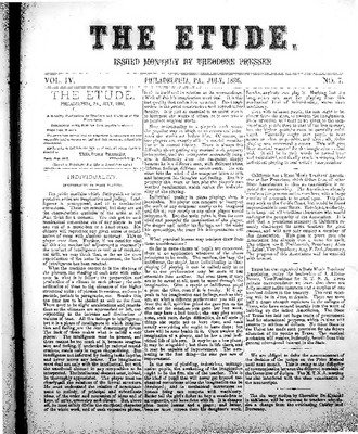"Volume 04, Number 07 (July 1886)" by Theodore Presser