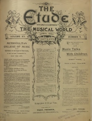 "Volume 15, Number 01 (January 1897)" by Winton J. Baltzell