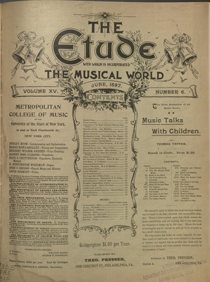 "Volume 15, Number 06 (June 1897)" by Winton J. Baltzell